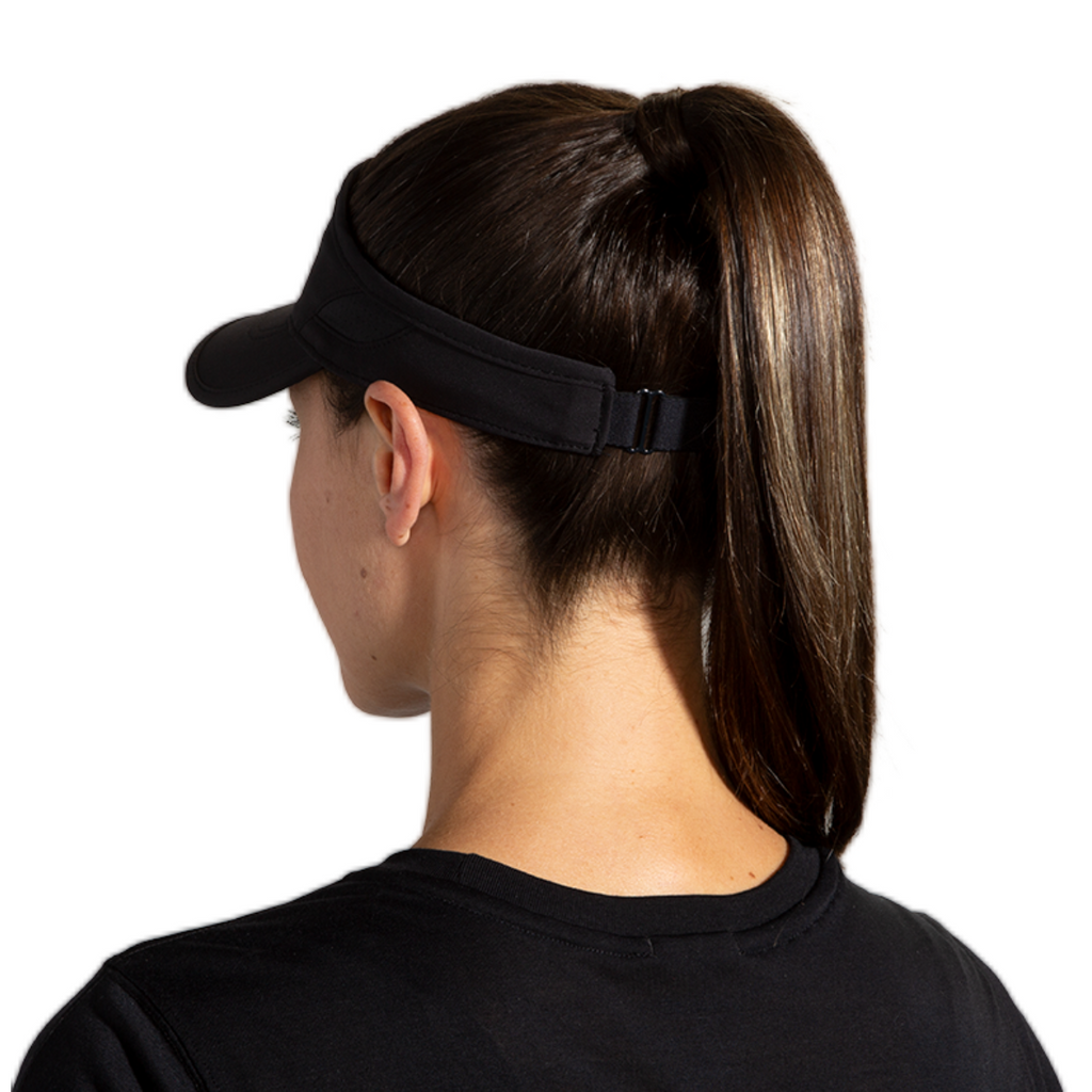 Brooks Unisex running Chaser visor with sweatband – Skyros Running